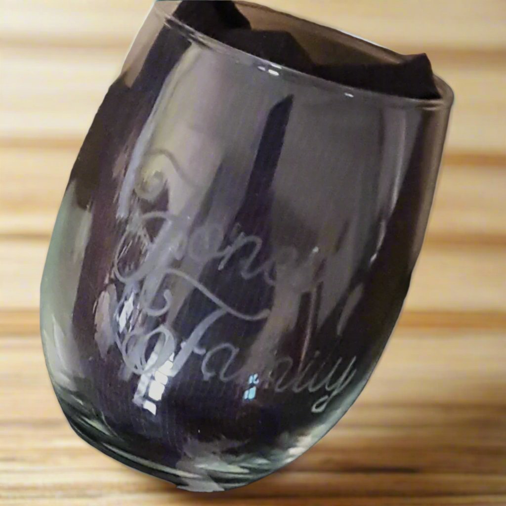 Custom Etched Glassware – Simple Country Living Shop