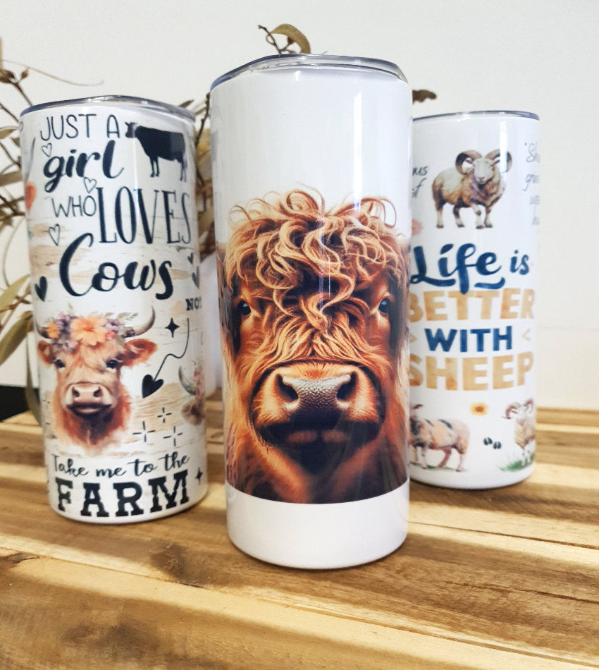 Farm Graphic Travel Cup 600ml – Reusable Eco-Friendly Australia ...